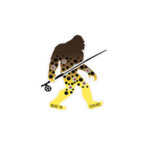 Squatch Sticker | Driftless Quality Wear