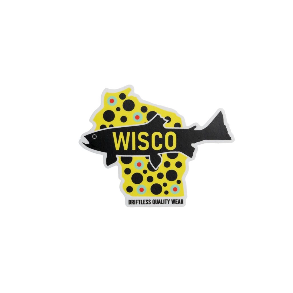 Wisco Sticker | Driftless Quality Wear